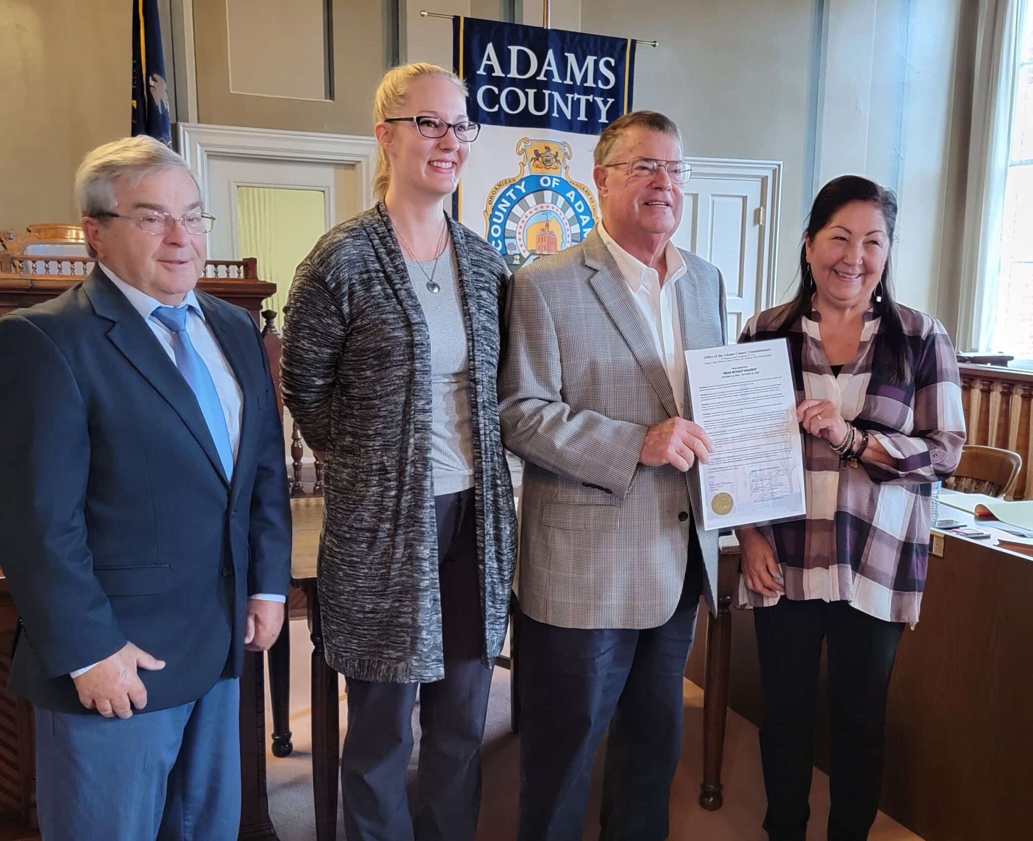 Adams County Commissioners Recognize Domestic Violence Victims ...