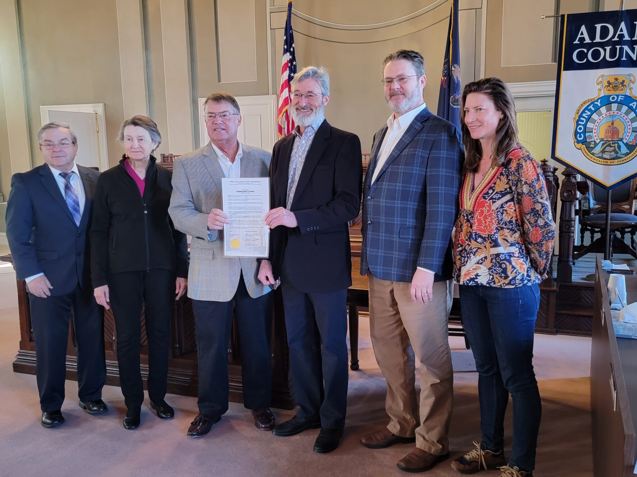 County Commissioners conserve new properties; honor Land Conservancy ...