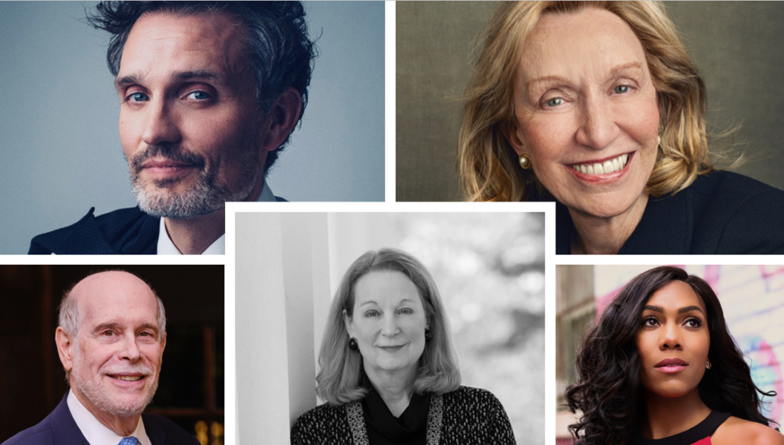 Susan Eisenhower, J’Nai Bridges, Graham Sibley, Harold Holzer, and ...