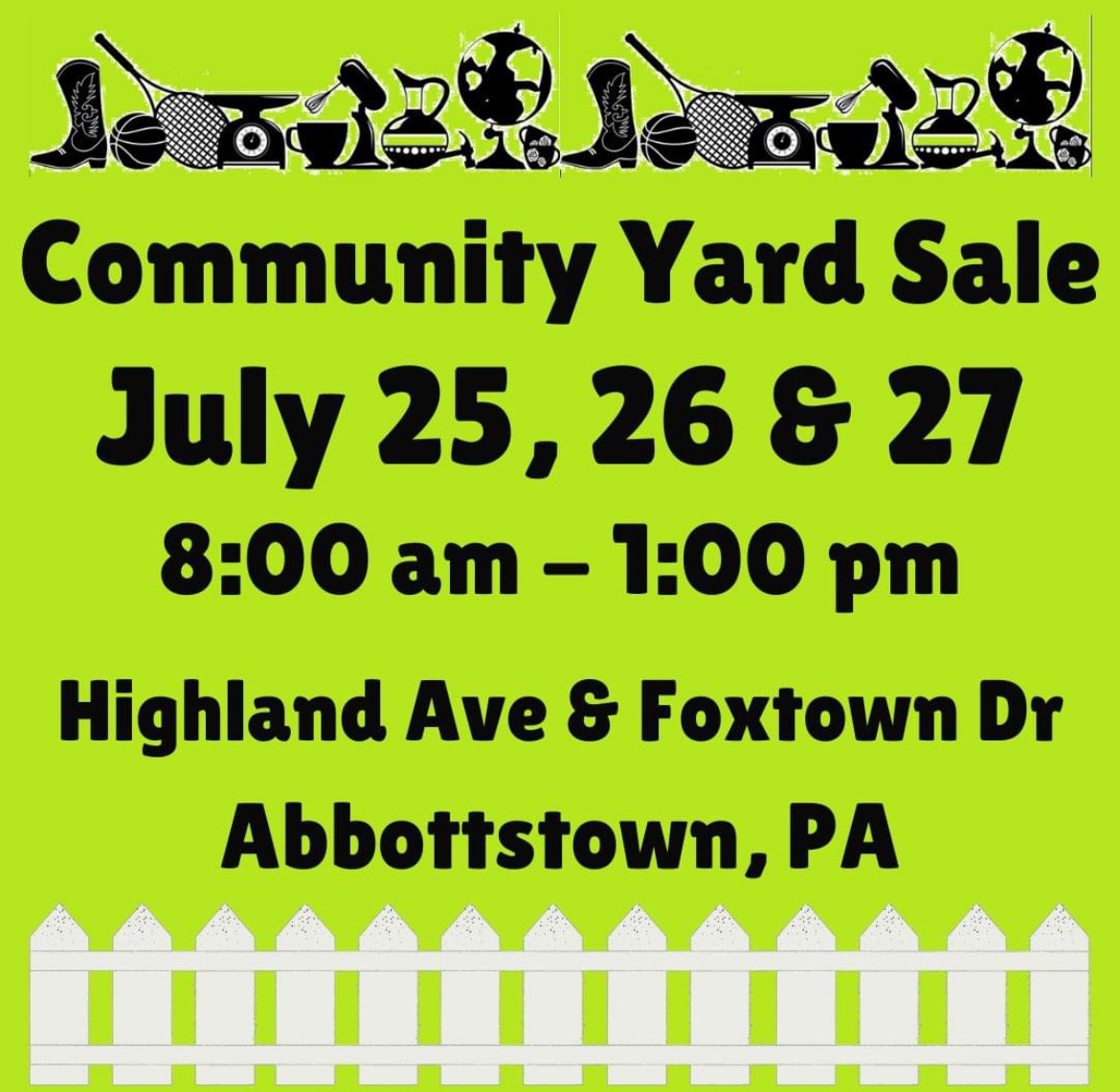 Adams County Yard Sales - Gettysburg Connection