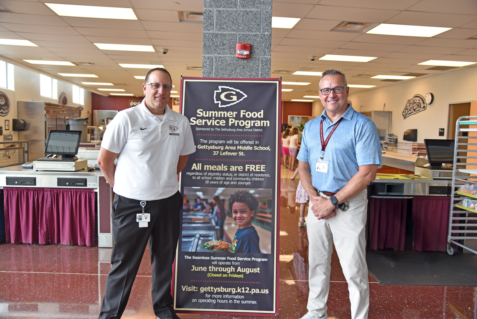 Gettysburg Area School District Free Summer Meal Program Returns ...